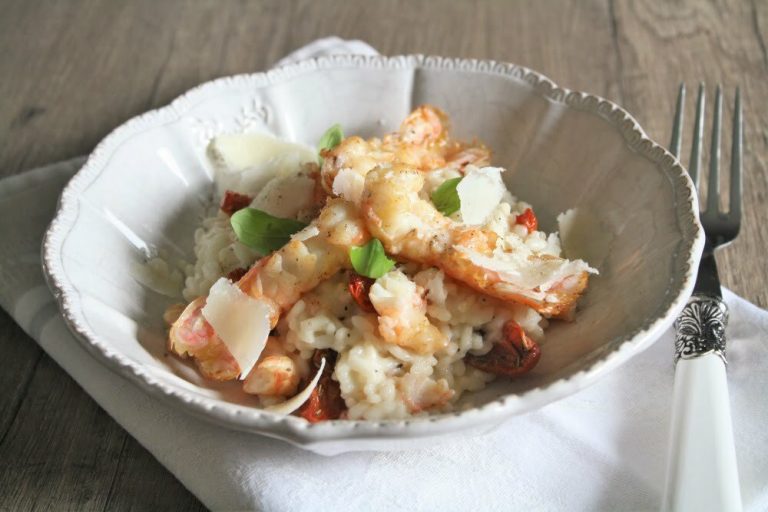 Risotto aux Langoustines et Tomates Confites - La Cuisine de Fabrice ...